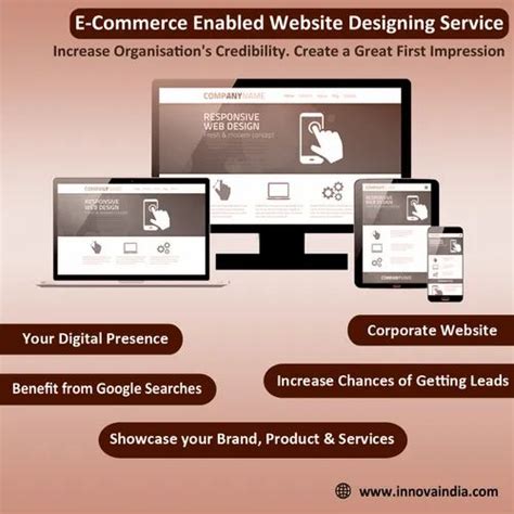 Html5css Responsive E Commerce Enabled Website Designing Service With
