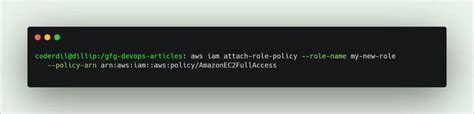 Aws Cli For Identity And Access Management Geeksforgeeks