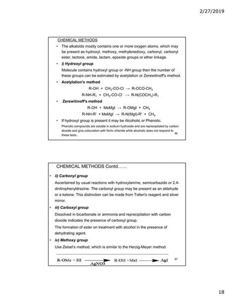 alkaloids general methods of structural elucidation of alkaloids