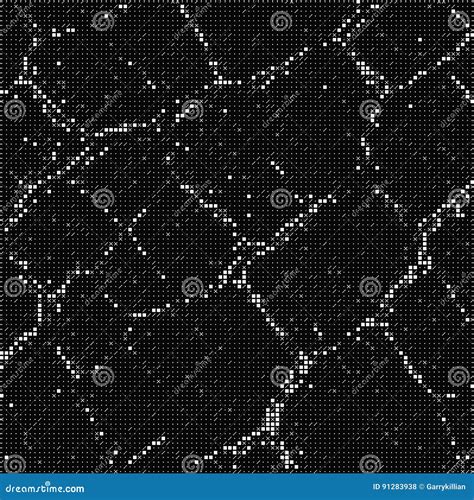 Vector Abstract Big Data Visualization Grayscale Glowing Data Flow As