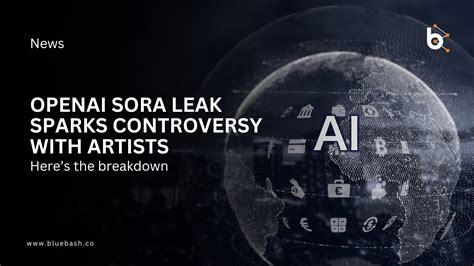 OpenAI Sora Leak Sparks Artist Controversy