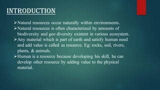 NATURAL RESOURCES Pdf