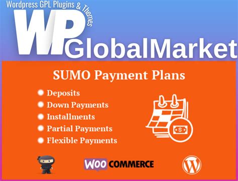 Sumo Woocommerce Payment Plans Wordpress Premium Themes And Plugins
