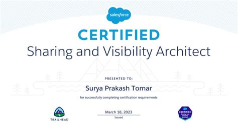 Surya Prakash Tomar On Linkedin Salesforce Architect Trailhead 32 Comments