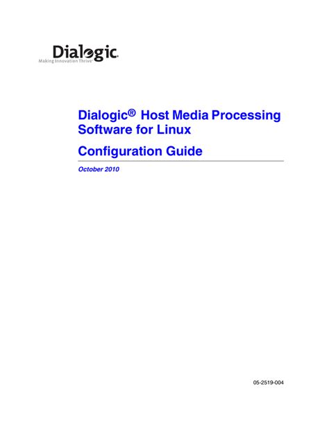 dialogic system configuration guide manualzz