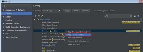 Intellij Idea Code Font Size Shortcut Key Settings Zoom In And Out