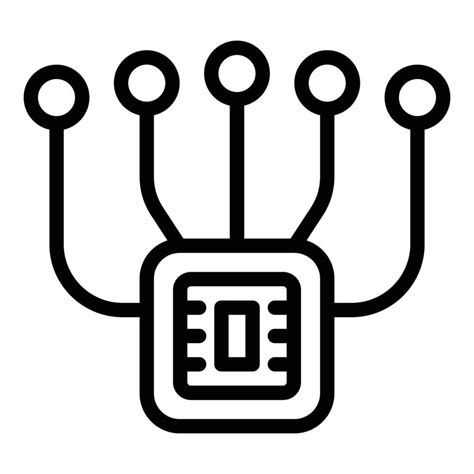 Digital Visualization Icon Outline Virtual Reality Visor 43297379