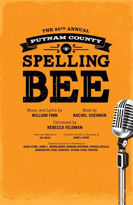 The 25th Annual Putnam County Spelling Bee Poster Theatre Artwork