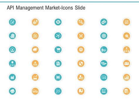 API Management Market Icons Slide Ppt Powerpoint Presentation Model Show Presentation Graphics