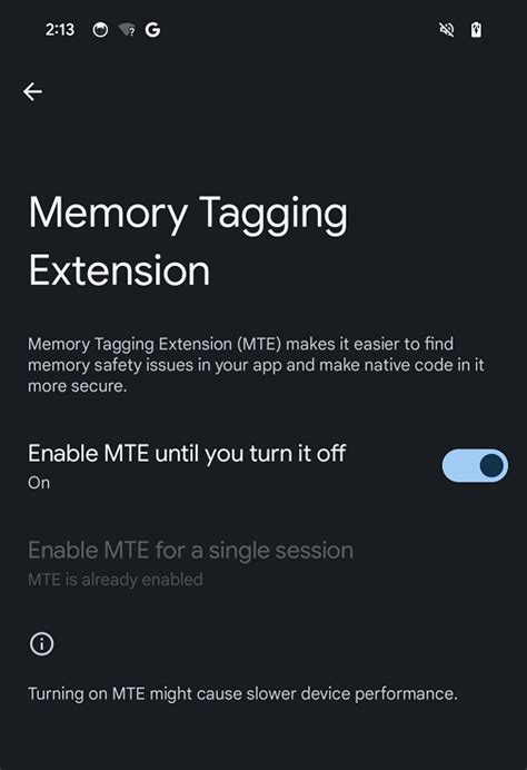 Enabling Mte On Pixel 8 Arm Learning Paths