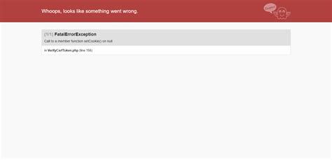 php fatalerrorexception laravel stack overflow