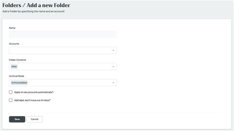 monitoring preexisting folders in your inbox a sixty guide sixty support