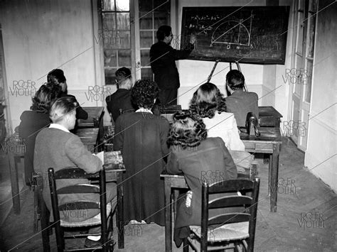 Geometry Class In 1944