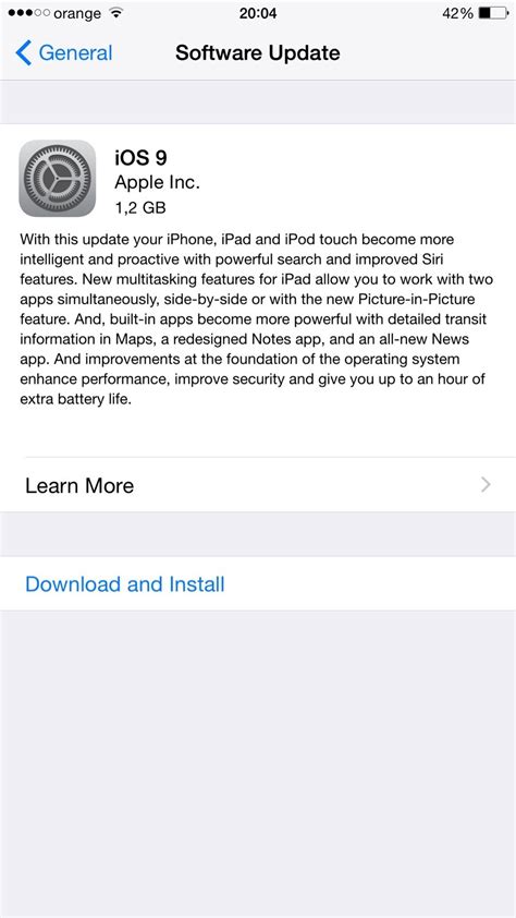 Ios 9 Download Issues Software Update Failed Error Occurred