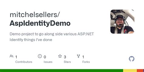 Github Mitchelsellersaspidentitydemo Demo Project To Go Along Side