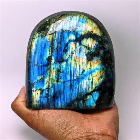 Labradorite Forme Libre Grosse Pierre Naturelle De Haute Qualité Eusice