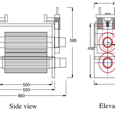 Assembly Views Of The Feeding Unit Download Scientific Diagram