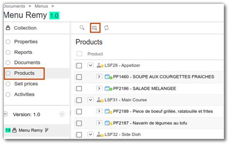 Collection · Becpg Plm User Documentation