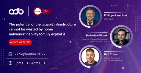 Adb On Linkedin Adb Webinar Gigabit Broadband