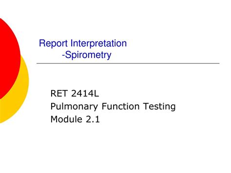 Ppt Report Interpretation Spirometry Powerpoint Presentation Free
