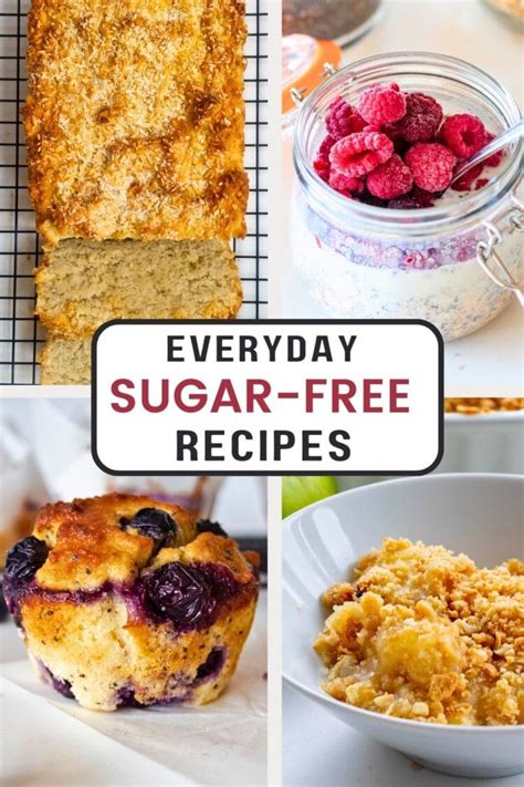 Sugar Free Recipes For Everyday Baking Diabetes Friendly