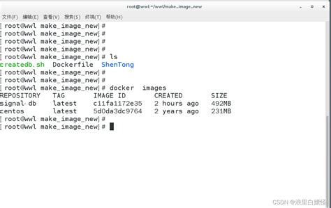 如何制作神通数据库docker镜像数据库镜像软件 Csdn博客