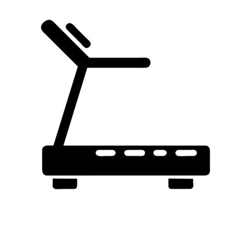 Treadmill Icon Premium AI Generated Vector