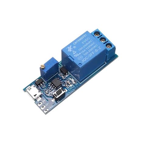 V V Micro USB Power Adjustable Delay Relay Timer Control Module