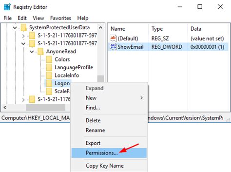 How To Take Ownership Permission Of Protected Registry Key In Windows