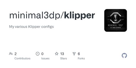 Github Minimal Dp Klipper My Various Klipper Configs