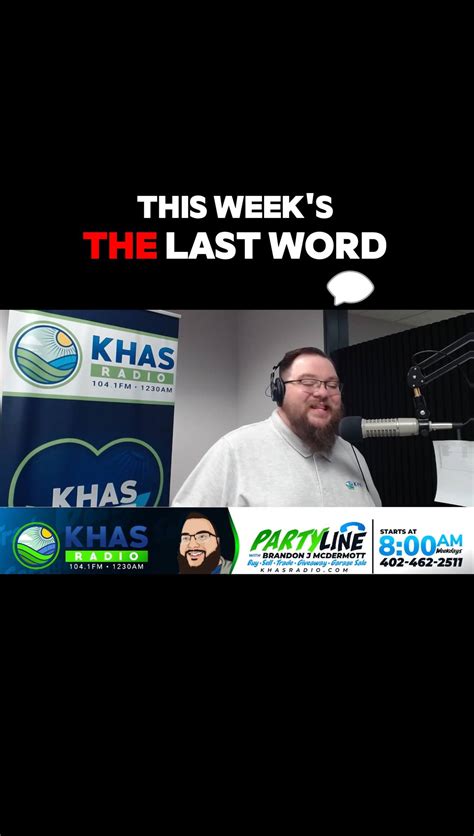 partyline 05 06 partyline with brandon j mcdermott chatting water