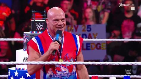 Kurt Angle Brings Out The Milk Truck To Celebrate His Birthday 😂 Wwe