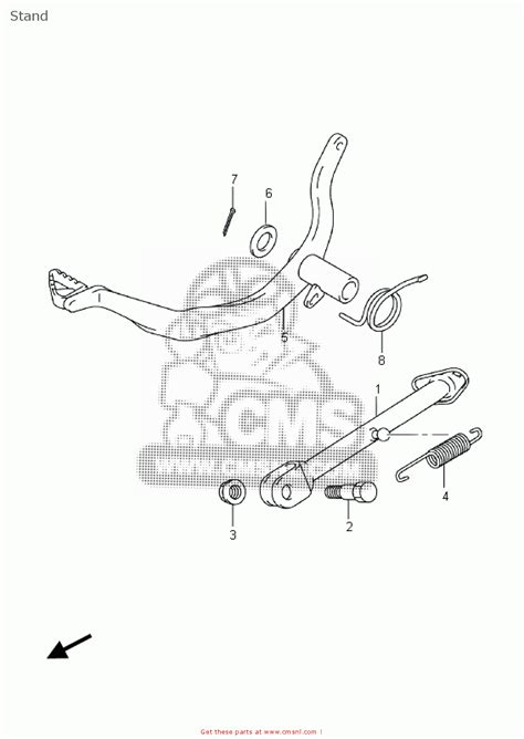 Suzuki Dr Z70 2015 Stand Buy Original Stand Spares Online