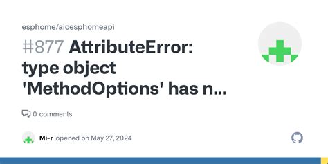 Attributeerror Type Object Methodoptions Has No Attribute Registerextension · Issue 877