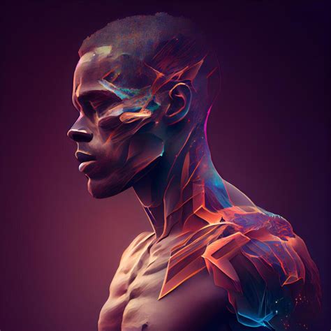 D Illustration Of A Male Body Model With Nude Skin Image Stock Photo At Vecteezy