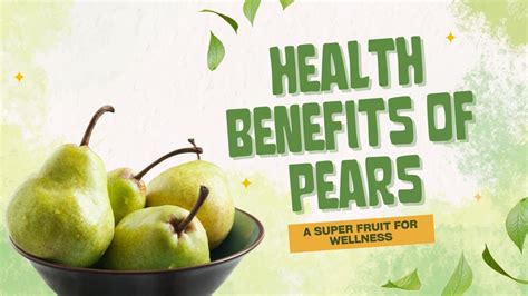 Pear Fruit Side Effects