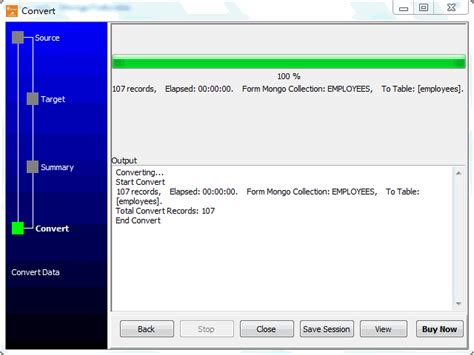Import Data From Mongodb To Access Collection To Table