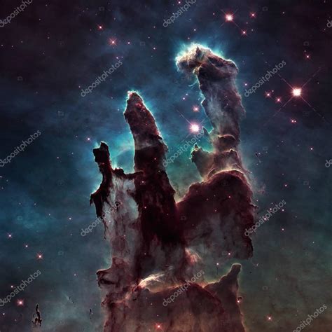 Pilares De La Creación Nebulosa Águila En La Constelación Serpens 2022