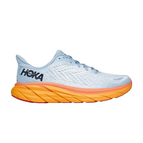Hoka Clifton Summer Song Ice Flow Sneakers Blue Editorialist In