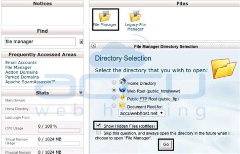 How To Move Wordpress From Root Directory To Subdirectory Accuwebhosting