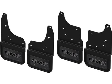 Dsi Automotive Truck Hardware Gatorback Gunmetal Gmc Mud Flaps Set