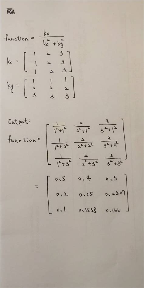 Python Calculate A Function When 2d Array As Variables Stack Overflow