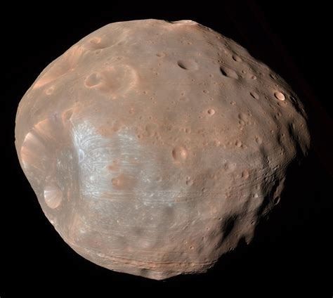 Martian Moons Phobos And Deimos