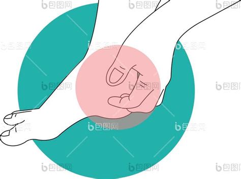 形状的手部和腿部受伤标志png下载 包图网