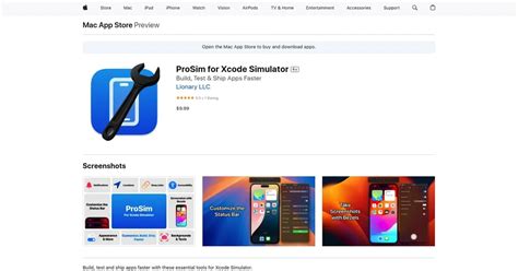 Prosim For Xcode Simulator Essential Tools For Developers