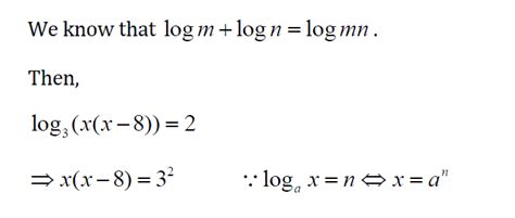 Answered Solve Log X Log X Bartleby