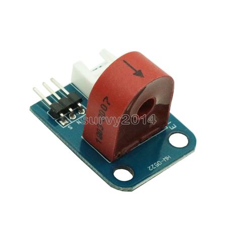 Analog Current Meter Module Ac 0~5a Ammeter Sensor Board For Arduino Based On Ta12 100 3pin