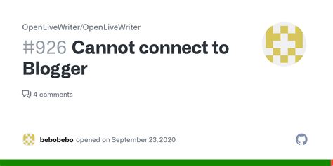 cannot connect to blogger · issue 926 · openlivewriter openlivewriter