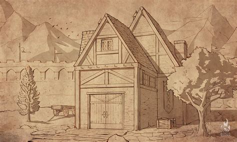 Artstation Medieval Warehouse