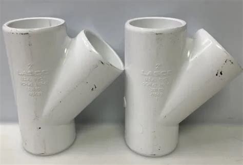 2 Pack Lasco Wye 2x2x2 Fitting Pipe Size Schedu Zzk Meses Sin Interés
